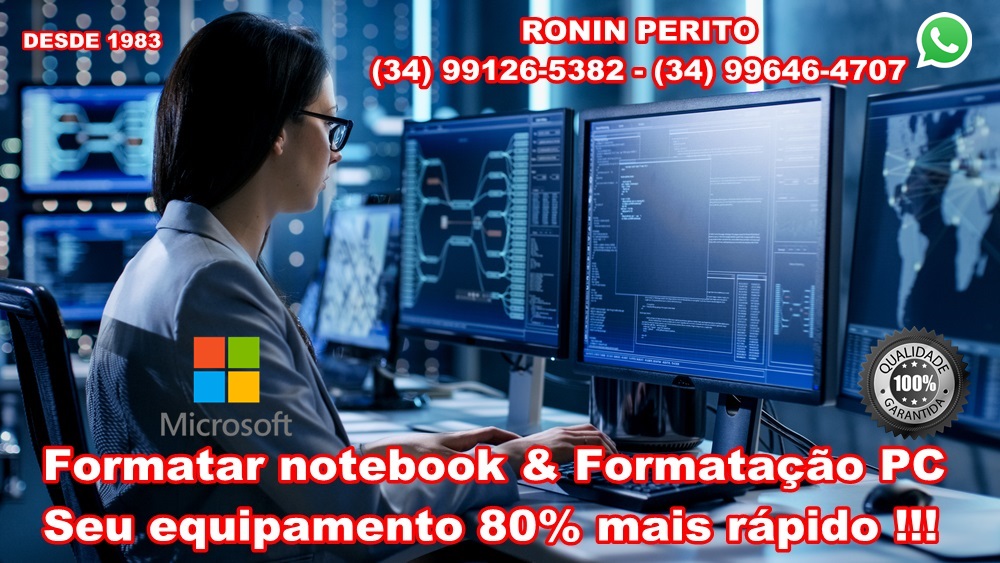 RONIN PERITO - RECUPERAÇAO de DADOS de HD em UBERLÂNDIA